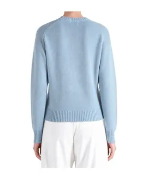 Polo Ralph Lauren Polo Bear Intarsia Knit Sweater - Blue Note