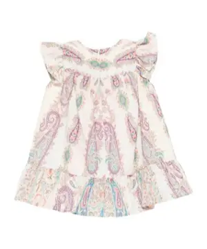 Etro Ruffled Paisley Dress