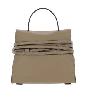 Moschino Embossed Small Tote Bag