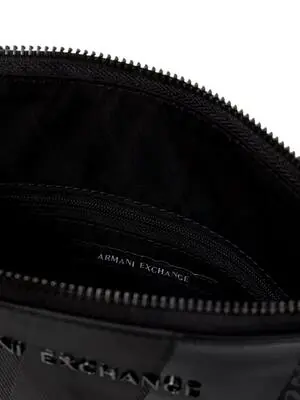 Armani Exchange Logo Plaque Messenger Bag
