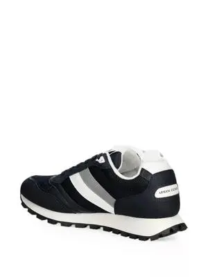 Armani Exchange Paneled Logo Sneakers