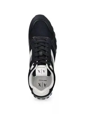 Armani Exchange Paneled Logo Sneakers