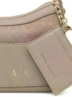 Armani Exchange Logo-embossed Shoulder Bag