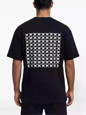 EXIT SOCIETY Logo-print Graphic-print T-shirt