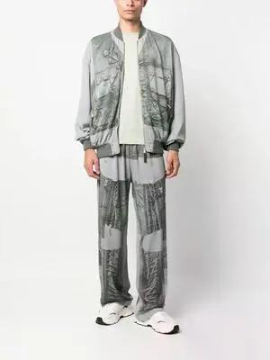 DIESEL® Lace-up Print Trousers