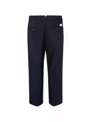 NINE:INTHE:MORNING Wool Tailored Trousers - Blue