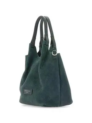 GIANNI CHIARINI Suede Tote Bag - Green
