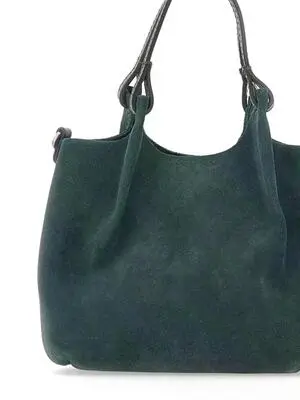 GIANNI CHIARINI Suede Tote Bag - Green