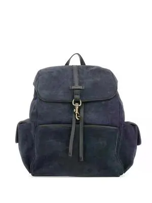 GIANNI CHIARINI Suede Backpack