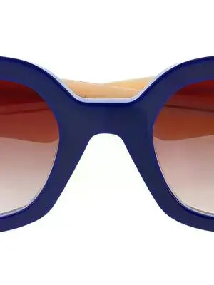 FACE À FACE Geometric Frame Sunglasses