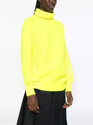 JW Anderson Roll Neck Raglan Sleeve Sweater