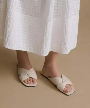 Jenni Kayne Wander Sandal - Bone