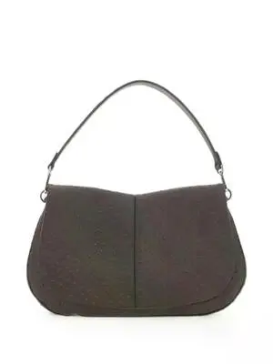 GIANNI CHIARINI Medium Helena Shoulder Bag - Brown