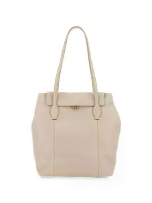 GIANNI CHIARINI Vicky Leather Tote Bag - Neutrals