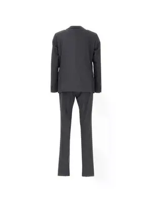 Corneliani Single-breasted Two-button Suit - Grey