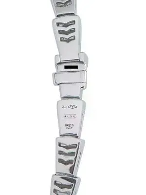 BVLGARI Serpenti Diamond Necklace In 18k White Gold