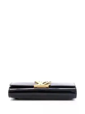 LOUIS VUITTON Patent Leather Clutch - Black