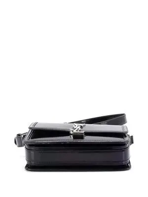 Saint Laurent Solferino Patent Medium Shoulder Bag - Black