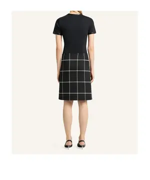 COURREGES Vinyl-trim Logo-patch T-shirt