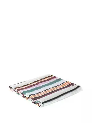 Missoni Zigzag Fringed Beach Towel - Red