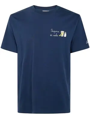 MC2 SAINT BARTH T-shirt Embroidered "portofino Sale Tequila
