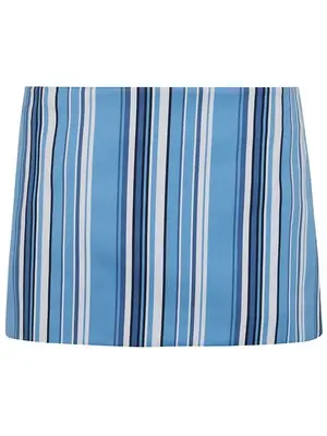 THE FRANKIE SHOP Gonna Mini Skirt In Stripes