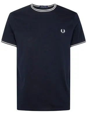 Fred Perry Twin Tipped T-shirt - Blue