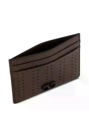 Valentino Garavani Vlogo Perforated Wallet