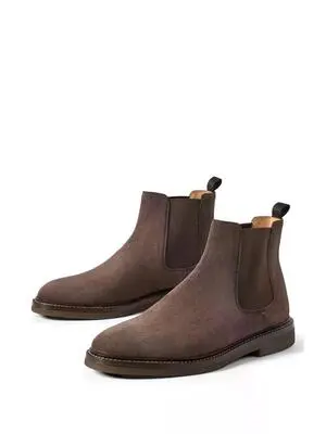 Brunello Cucinelli Suede Chelsea Boots