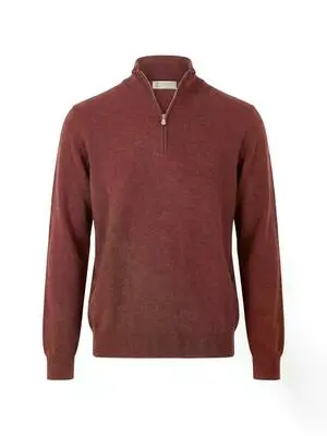 Brunello Cucinelli Half Zip Sweaters For Men