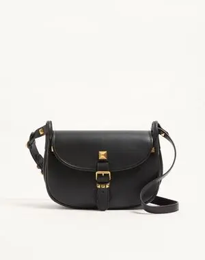 Valentino Garavani Flâneuse Medium Leather Shoulder Bag