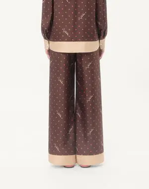 Valentino Garavani Stelline Firma Starry Twill Trousers