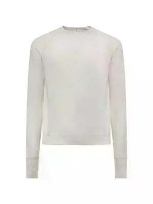 Eleventy Wool Raglan Sleeve V-neck Sweater - Neutrals