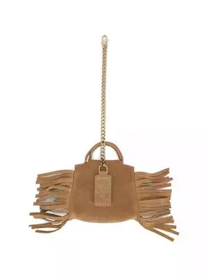 Orciani Suede Fringe Tote Bag