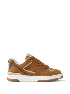 Versace Biggie Basket Suede Sneakers