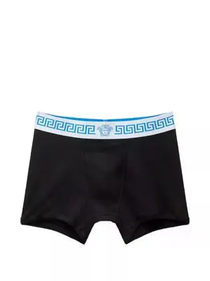 Versace Greca-border Boxers - Black