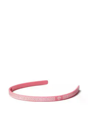 Versace Greca Medusa Plex Headband - Pink