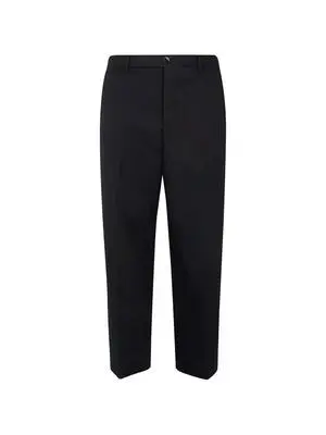 NINE:INTHE:MORNING Wool Tailored Trousers - Black