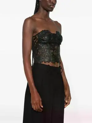 Ermanno Scervino Lace Corset Top