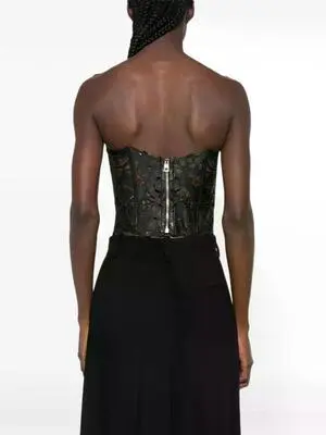 Ermanno Scervino Lace Corset Top
