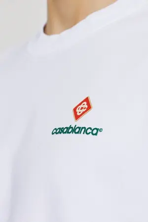 Casablanca T-shirt With Printed Logo