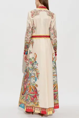 Etro Maxi Shirt Dress - Multicolour