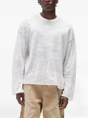 REPRESENT Long Sleeve Slub Knit T-shirt