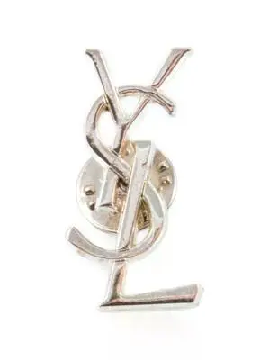 Saint Laurent Cassandre Logo Plaque Pin