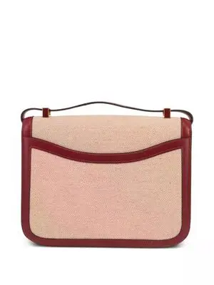 Hermès Constance Canvas Handbag - Neutrals