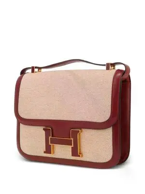 Hermès Constance Canvas Handbag