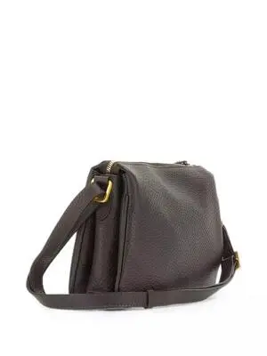 GIANNI CHIARINI Brooke Grained Leather Crossbody Bag