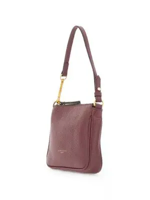 GIANNI CHIARINI Brooke Grained Leather Shoulder Bag