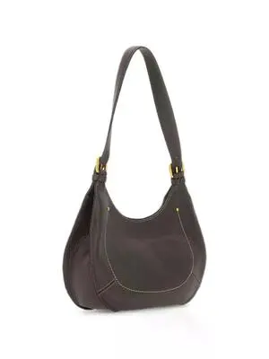 GIANNI CHIARINI Gabry Hammered Leather Shoulder Bag