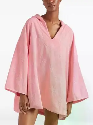 Hunza G Sunny Hooded Poncho